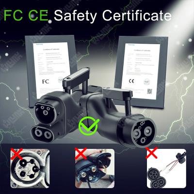 China Olink Car Charger Adapter Converter EV DC Charging Connector Gbt to Ccs2 Dc Adapter for Dc Ev Charger for sale