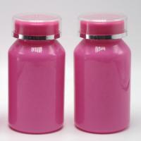 China Customized 150ml PET Medicinal Bottle with Two Layer PS Cap for Pill Storage for sale