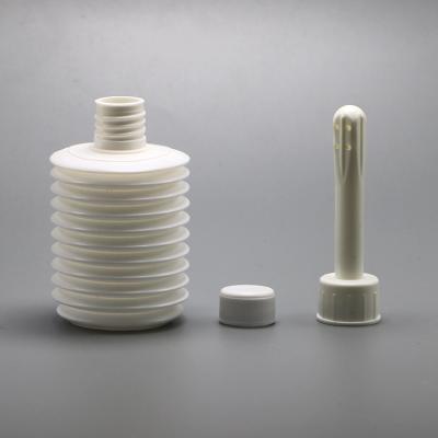 China 100 ml de frasco de plástico para lavagem vaginal de cuidados pessoais para líquido farmacêutico estéril à venda
