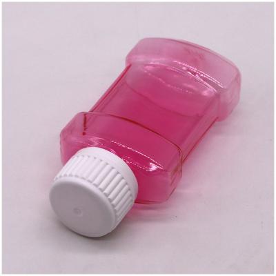 Cina Bottiglia di lavaggio della bocca in plastica PET liquida da 75 ml per lavaggio della bocca liquido in colore personalizzato in vendita