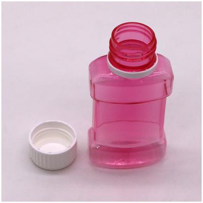Cina Bottiglia di lavaggio della bocca in plastica PET liquida da 75 ml per lavaggio della bocca liquido in colore personalizzato in vendita