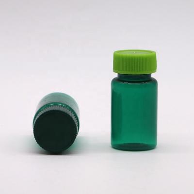 中国 20ML/CC PET 透明プラスチック液体錠 オーダーメイドの色と丸い形状のキャップ 販売のため