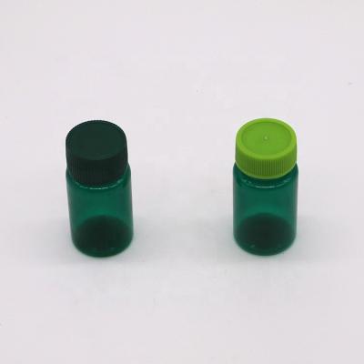 中国 20ML/CC PET 透明プラスチック液体錠 オーダーメイドの色と丸い形状のキャップ 販売のため