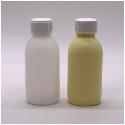 Cina SCREW CAP 120mL / 4oz flacone di sciroppo di PE per la colorazione personalizzata della medicina liquido imballaggio in vendita