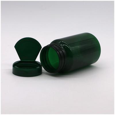 China PET 150 ml Flasche Breitmunde Plastik leere Flaschen 5oz Kapselbehälter mit Flip Cap zu verkaufen