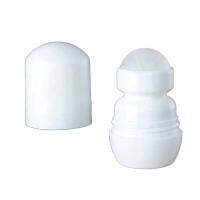 China 50ml PE PP Plastic Roll On Bottle Refillable Essential Oil Deodorant Container for sale