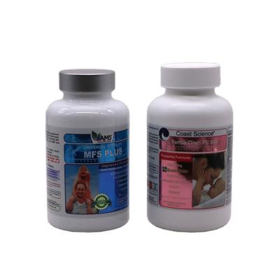 Chine Bouchon à vis en plastique 400 ml/cc PET/PET Séréale Bouteille en plastique de qualité médicamenteuse pour le stockage des médicaments à vendre