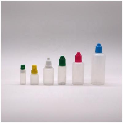 Cina Chiusura a prova di bambino Squeezeable Eye Liquid Essential Oil Squeeze Bottle 5ml/10ml/15ml/20ml in vendita