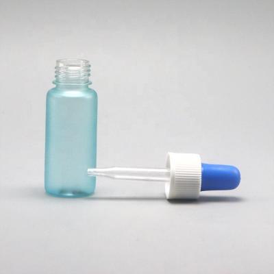 中国 液体配給器のサンプルホルダーのための15ml丸い形状のカスタマイズされたPETドロッパーボトル 販売のため