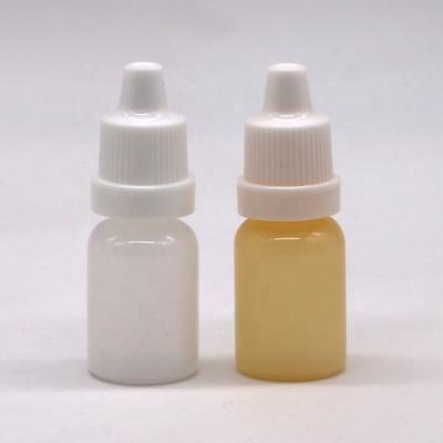 Cina LDPE Plastica Bianca Vuota Squeezable Eye Liquid Dropper Bottle con tappi a prova di manomissione 10mL in vendita