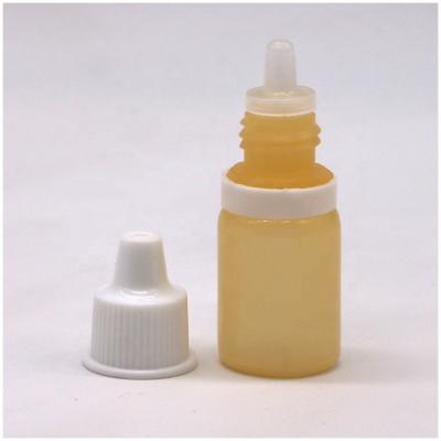 Cina LDPE Plastica Bianca Vuota Squeezable Eye Liquid Dropper Bottle con tappi a prova di manomissione 10mL in vendita
