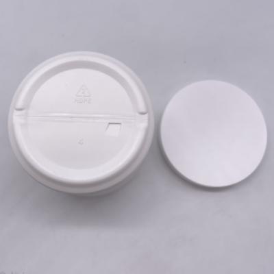 Cina Proof UV 350ml Materiale HDPE Bottone di plastica per crema cosmetica Logo personalizzabile BIANCO in vendita