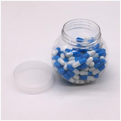 Cina Logo personalizzato Logo 200ml PET Capsule Food Canns per Noci e Caramelle in vendita