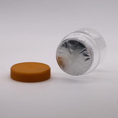 Cina Conservatorio alimentare 5oz 150cc PET Plastic Mason Jar con PP tipo di sigillamento a cappuccio a vite in vendita
