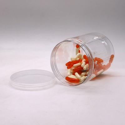 Cina Conservatorio alimentare fatto semplice 700ml PET bottiglia trasparente con tappo a vite in alluminio / plastica in vendita