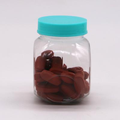 Cina 70ML/CC Bottiglia di plastica rotonda in PET Ideale per snack dolci e deposito di alimenti in PET in vendita