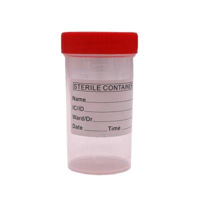 中国 50ml/60ml PP 実験用品のサンプルボトルのためのプラスチック便器収集カップ 販売のため