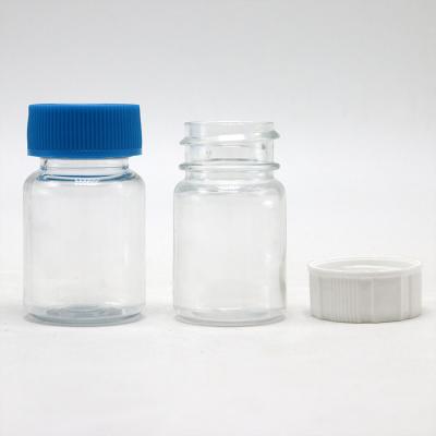 Cina Bottiglia di plastica in PET a forma rotonda da 15 ml per la conservazione di integratori medicinali in vendita