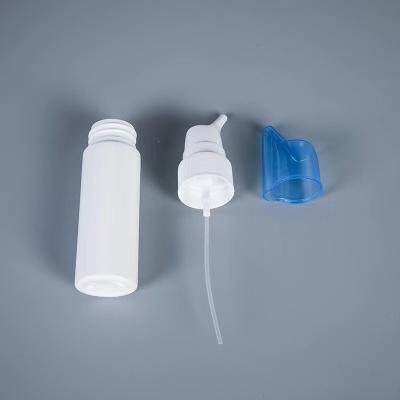 中国 PE素材 70ml/50ml ナズルスプレー プラスチックボトル 鼻清掃溶液容器 販売のため