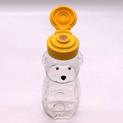 Cina 200ml PET Bear Plastic Honey Jars per alimenti e bottiglia creativa portatile per studenti in vendita