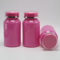 China Customized 150ml PET Medicinal Bottle with Two Layer PS Cap for Pill Storage for sale