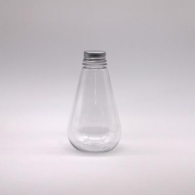 China Medische opslag 250 ml HDPE unieke vorm plastic vloeistofff met aangepast logo en aluminium deksel Te koop
