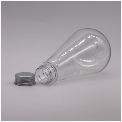 China Medische opslag 250 ml HDPE unieke vorm plastic vloeistofff met aangepast logo en aluminium deksel Te koop
