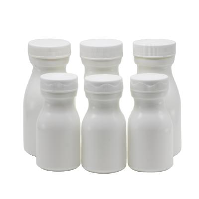 Chine Bouteille en plastique HDPE blanche de 60 ml pour un rangement pratique des comprimés et capsules solides à vendre
