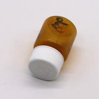 China 15ml PET Plastic Medicine Pill Bottle 28mm Neck Screen Printing for Solid Powder for sale