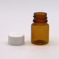 China 15ml PET Plastic Medicine Pill Bottle 28mm Neck Screen Printing for Solid Powder for sale