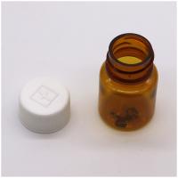 China 15ml PET Plastic Medicine Pill Bottle 28mm Neck Screen Printing for Solid Powder for sale