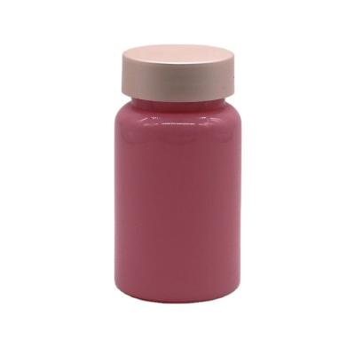 Chine Bouteille en plastique PET de 60 ml/100 ml/120 ml/250 ml avec finition mate, couleur personnalisée et autres médicaments à vendre