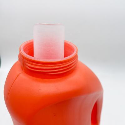 China Customized Color HDPE 2 Liter Liquid Laundry Detergent Bottle for Cleaning Containers for sale