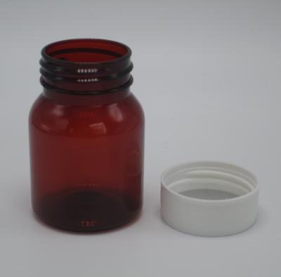 중국 여행 약품 포장 용기 50ml 빈 휴대용 플라스틱 약병 병 판매용