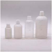 China 100ml PET Liquid Empty Plastic Bottle with Scale 22mm Neck Customizable Color for sale