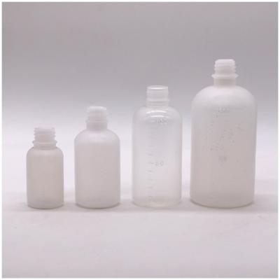Cina Medicina 100 ml PET liquido Bottiglia di plastica vuota con scala e colore personalizzabile in vendita