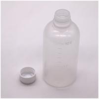 China 100ml PET Liquid Empty Plastic Bottle with Scale 22mm Neck Customizable Color for sale
