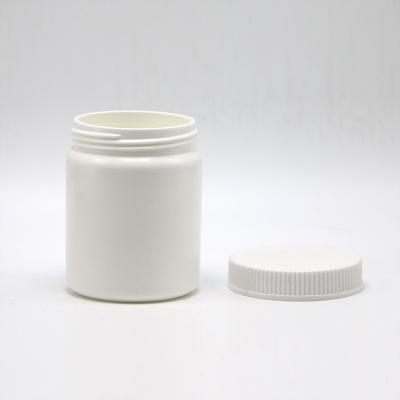 Chine Bouteille de crème de forme ronde à col en PE de 100 ml pour pot de pommade et comprimés en capsule en plâtre à vendre