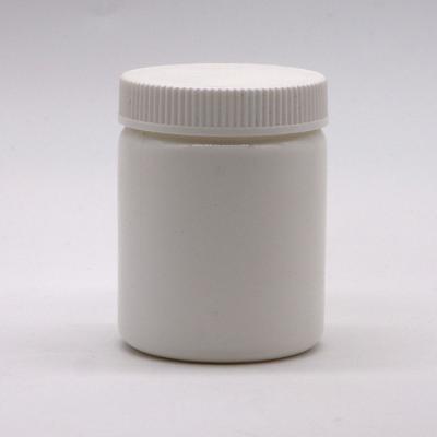 Chine Bouteille de crème de forme ronde à col en PE de 100 ml pour pot de pommade et comprimés en capsule en plâtre à vendre