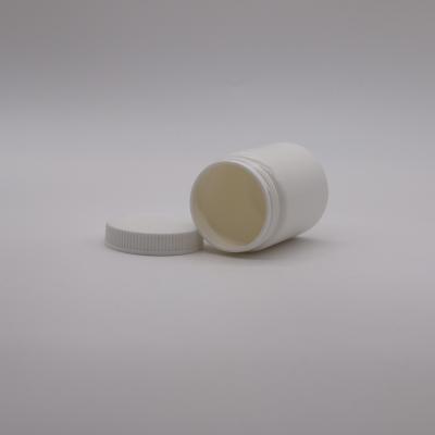 Chine Bouteille de crème de forme ronde à col en PE de 100 ml pour pot de pommade et comprimés en capsule en plâtre à vendre