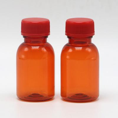 Cina Bottiglia per medicinali liquidi PET a prova di perdite con tappo 20ML/CC Materiale del colletto PET in vendita