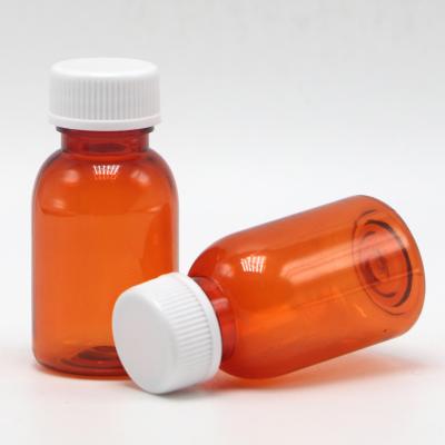 Cina Bottiglia per medicinali liquidi PET a prova di perdite con tappo 20ML/CC Materiale del colletto PET in vendita