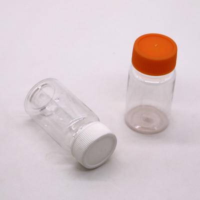 Cina Bottiglia liquida in plastica PET da 20 ml/cc con inserto per pillole e bottiglia antiperdita in vendita
