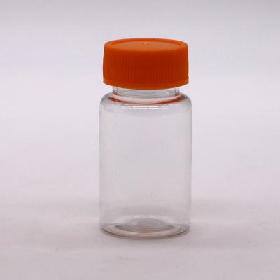 Cina Bottiglia liquida in plastica PET da 20 ml/cc con inserto per pillole e bottiglia antiperdita in vendita