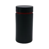 China Customized HDPE PE Cap 175ml Supplement Pill Bottle 43mm Neck Diameter for sale
