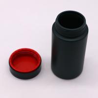 China Customized HDPE PE Cap 175ml Supplement Pill Bottle 43mm Neck Diameter for sale