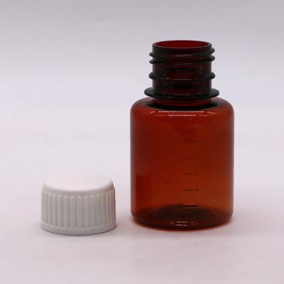中国 2OZ/60ml/cc PET ブラウン メディシン グレード スケール タバコオイル用液体包装ボトル 販売のため