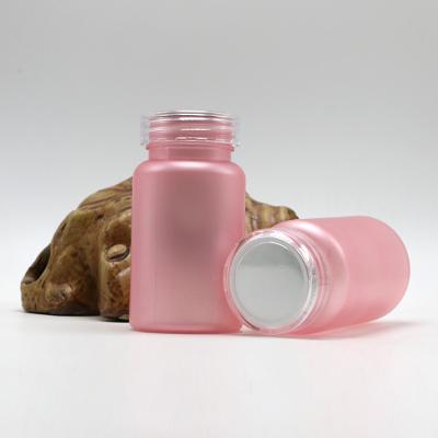 Chine 100 ml PET Ambre Bouteille de médicament en plastique pour pilule/vitamine/collier de capsule Matériau PET à vendre