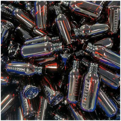 Cina 250 ml Bottiglia di medicinali liquidi PET Amber con tappo a vite e contenitore per farmaci in vendita