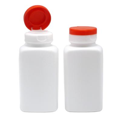 Chine Écrans d'impression 190 ml HDPE Bouteille en plastique de forme carrée pour supplément médical à vendre
